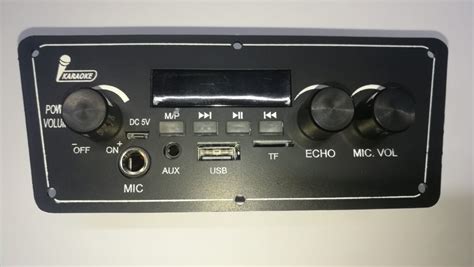 Active Speaker Amplifier Bluetooth Module With Volume Echo Mic For Trolley Speaker Decoder Board