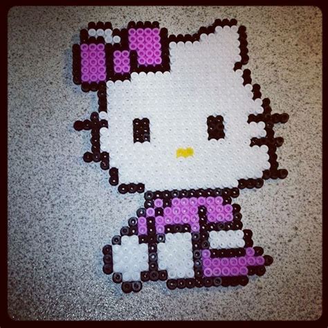 41 Best Images About Hama Beads Hello Kitty On Pinterest