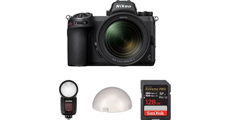 Nikon Z7 Ii Mirrorless Camera With 24 70mm F4 Lens And