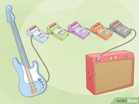3 Ways To Connect An Electric Guitar To A Combo WikiHow