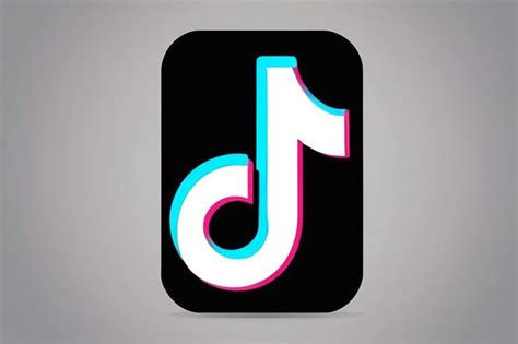 El Logotipo De Tik Tok El Signo De Las Redes Sociales El Icono De Tik