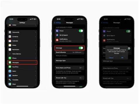 fixing the imessage sign out error on iphone
