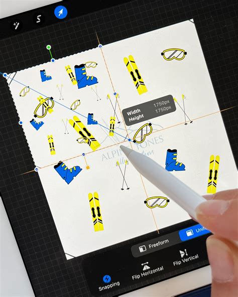 Learn How To Create Repeat Patterns — Alpine Tones Illustration