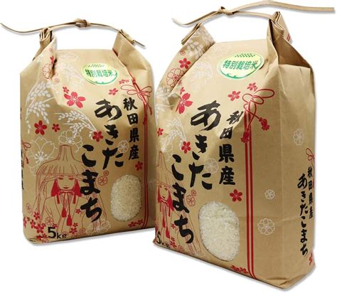 Jp 【五分つき10kg特栽】令和6年産 秋田県産 特別栽培米 あきたこまち 厳選米 米びつ当番【天鷹唐辛子】プレゼント