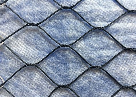 1 2mm 25mm Mesh Eye Size Inox Black Oxide Aviary Netting