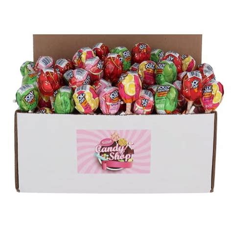 Jolly Rancher Pops Lollipops Lollies In A Box Assorted Pack Of 40