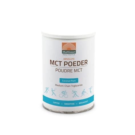 Mattisson MCT Poeder Gr Coconut Pure Keto Powder