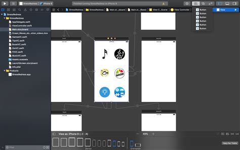 Ios How To Stop Background From Blocking Other Elements In Swift 4