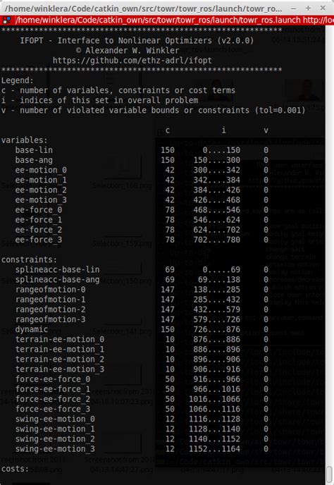 GitHub Ethz Adrl Ifopt An Eigen Based Light Weight C Interface To Nonlinear Programming