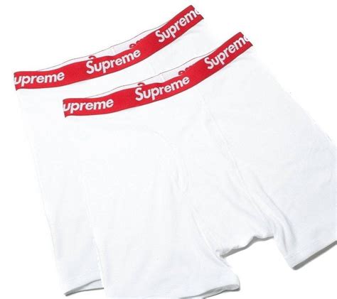 Supreme Small - 2 PACK Supreme Hanes - White Boxers Briefs | Grailed