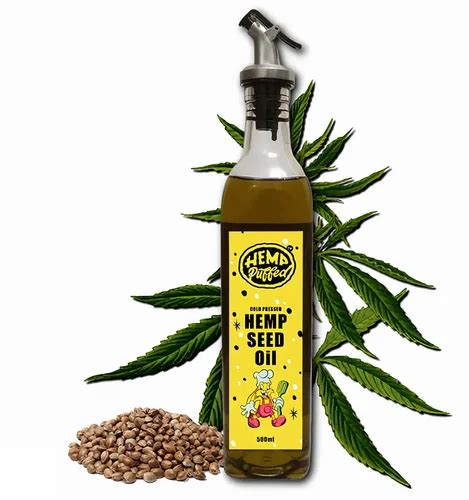 500ml Hemp Puffed Hemp Seed Oil At Rs 1250bottle Hemp Oil In