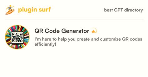 Qr Code Generator 💫 Gpt Information Latest Updates And Reviews 2024