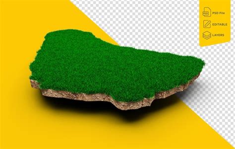 Barbados mapa suelo tierra geología sección transversal hierba verde y