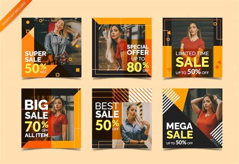 Premium Vector Fashion Sale For Social Media Banner