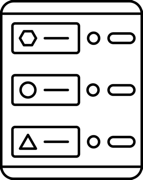 Party Sign In Evm Machine Outline Icon 24182395 Vector Art At Vecteezy