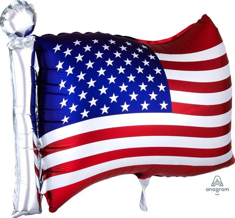 American Flag Satin Infused 27″ Balloon Instaballoons Wholesale