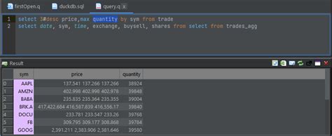 Kdb Sql Editor Qstudio