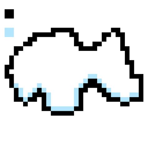 Pixilart Pixel Cloud By Leecloud