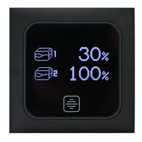12V TOUCH TEST PANEL 2 WATER TANKS Motorhome Home Gas Electrical
