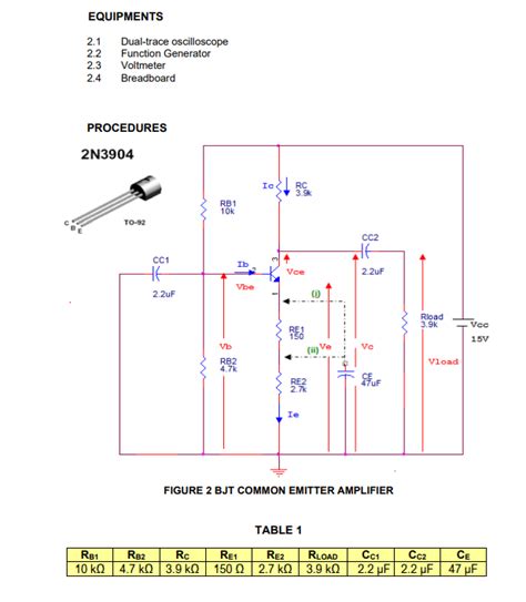 Solved In This Lab The Common Emitter Configuration Will Be Chegg Com