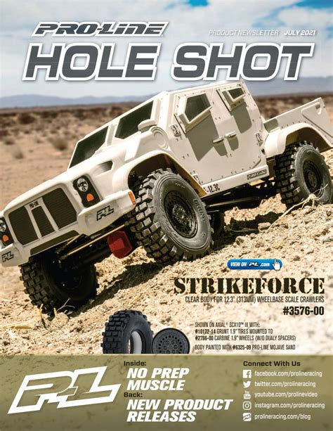Pro Line HOLE SHOT July 2021 By Pro Line Racing Issuu