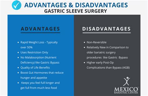 Advantages And Disadvantages Of Gastric Sleeve Surgery Chart Obesity