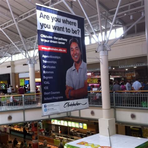Chisholm Institute Banner Dandenong Plaza Chisholm School Programs Short Courses