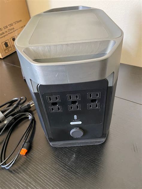 Ecoflow Delta 1300 Portable Power Station 1260wh Generator Sistema De