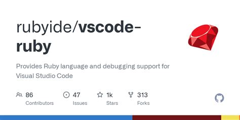 Vscode Ruby README Md At Main Rubyide Vscode Ruby GitHub