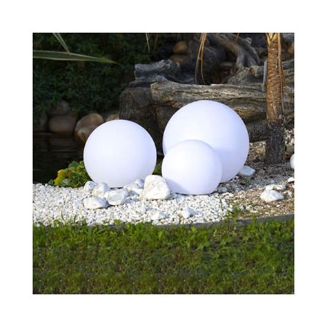 Boule Lumineuse Led Solaire Pour Piscine Multibright Solar Float 20 Cm
