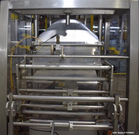 Tucs Equipment Vertical Form Fill Seal Machine Model Tvf 10 25 C With Digital Readout And