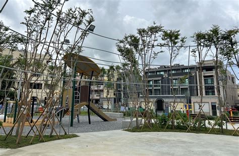 臺中市政府建設局 公園綠地及環境改善工程 打造嶄新的親子遊戲空間 大肚區王福公園「自然遊戲場」完工開放