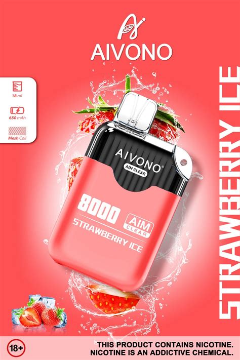 Zbood Aivono Aim Clear 8000 Lafi Vape R M Paradise Fume Vape