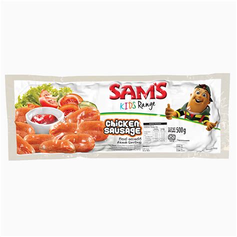 Sams Chicken Sausage 500g Glomark Lk