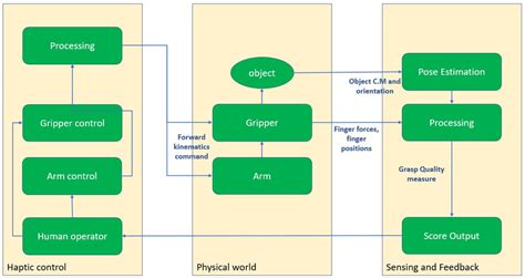 Interaction Between The Different Components In The Experimental System