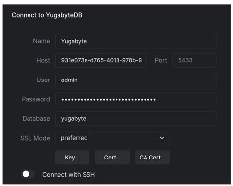 Yugabytedb Integrates With Arctype Sql Client Yugabyte