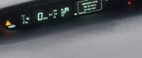 Prius Hybrid Battery System Warning Light Meaning Explained