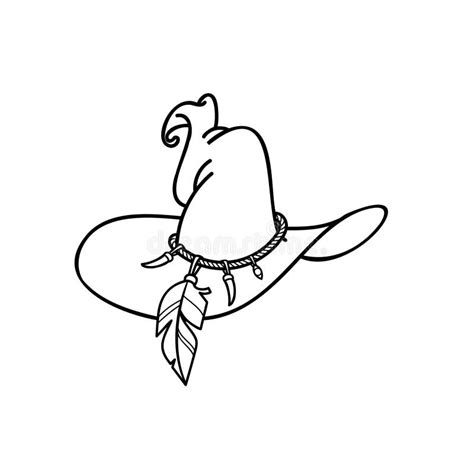 Vector Black White Image Of Wizard S Hat Pointed Witch Hat Sticker