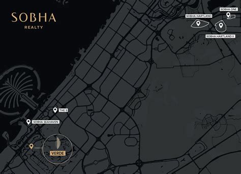 Sobha Verde Residences At Jlt Dubai Location Map