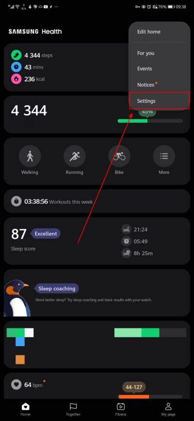 How To Sync Your Samsung Health Data With Google Fit Android Authority