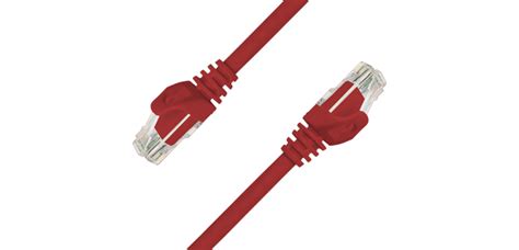 Metre Cat UTP Indoor Ethernet Cable Red Ethernet Cables