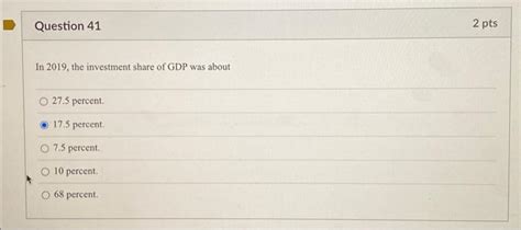 Solved Which Of The Following Is True The Chegg