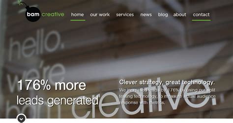 Bam Creative Css Nectar Web Design Awards Css Gallery