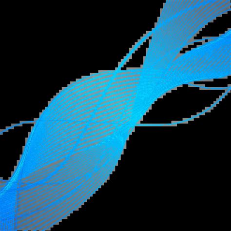 花瓣素材 扁平科技风氛围线条装饰贴纸2 48225175 花瓣网