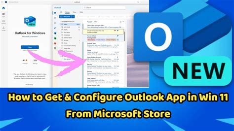 How To Download Configure Outlook App In Windows 11 Outlook As App From Microsoft Store