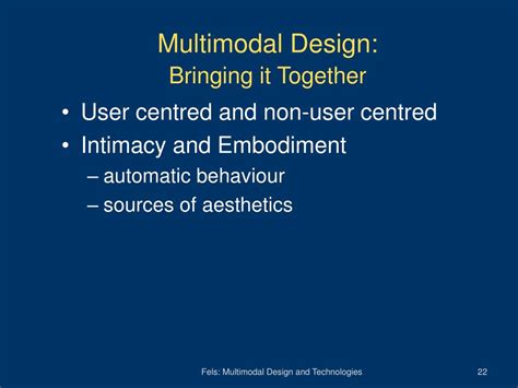 Ppt Multimodal Design And Technologies Powerpoint Presentation Id5588381