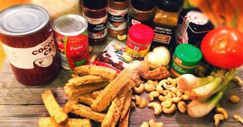 Sarahs Plantry Raid Vegan Indian Chicken Cashew Curry