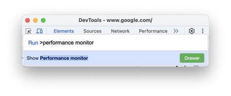 “性能监控”面板 chrome devtools chrome for developers