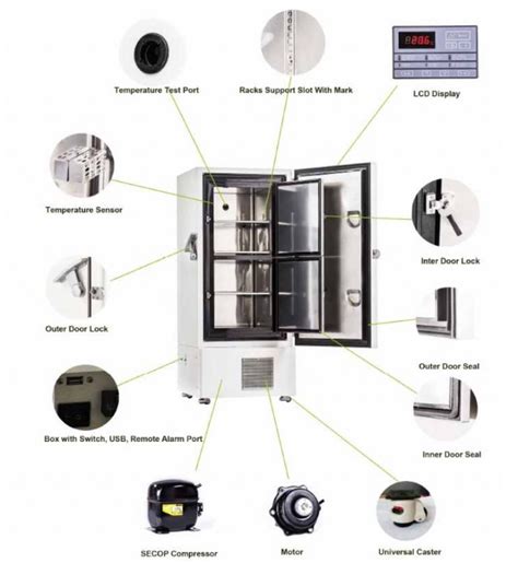 vertical 86 ℃ congelador serie k mkf 86v kyntel