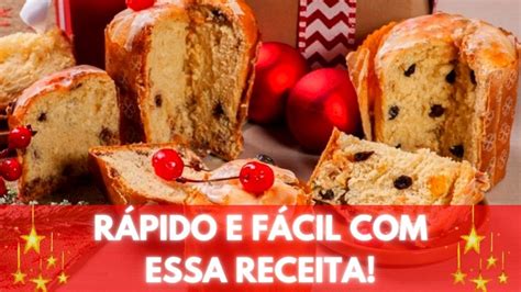 Como Fazer Mini Panetone Caseiro Receita Super Fácil de Mini Panetone